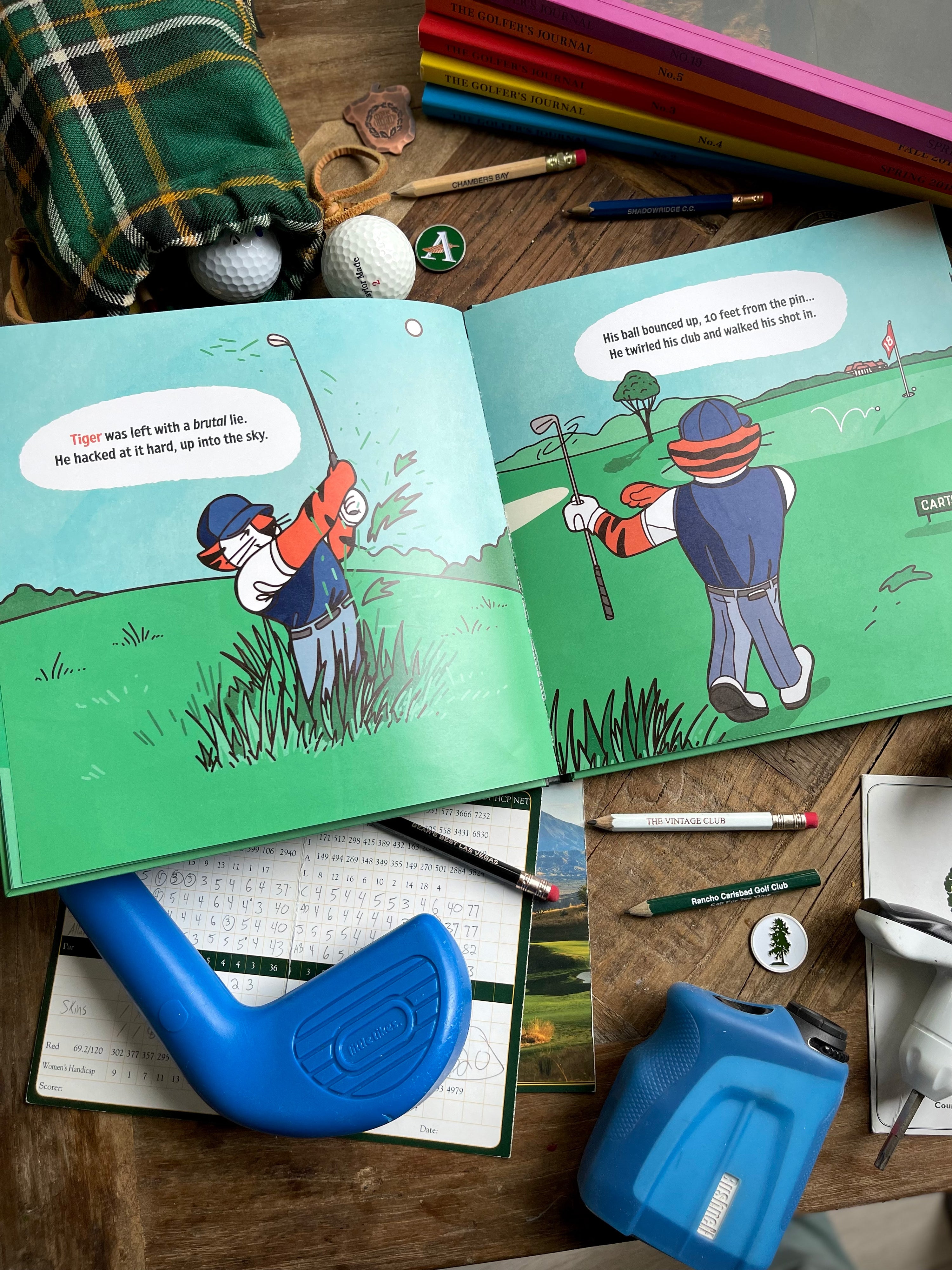 The Tale of Tiger vs. Bear - A Children's Golf Book (Rated PG) – Golf ...